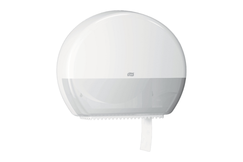 Tork® T1 Jumbo Toilet Paper Dispenser High Capacity Elevation Line Whi ...