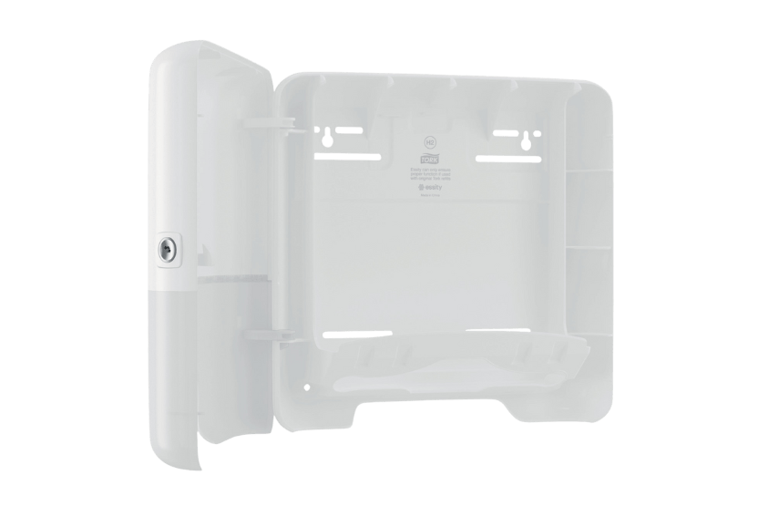 Tork® H2 Xpress Mini Multifold Hand Towel Dispenser Elevation Line Whi ...
